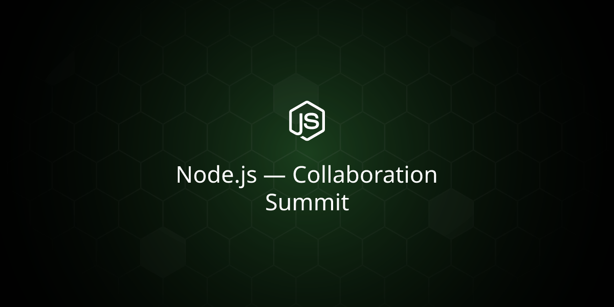 Node.js — Collaboration Summit